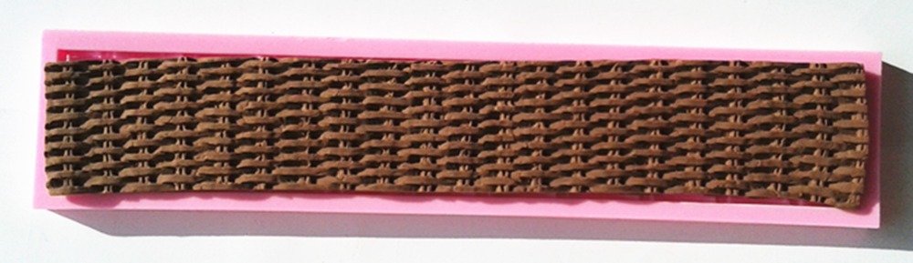 Basket Weave Silicone Mold | Annettes Cake Supplies
