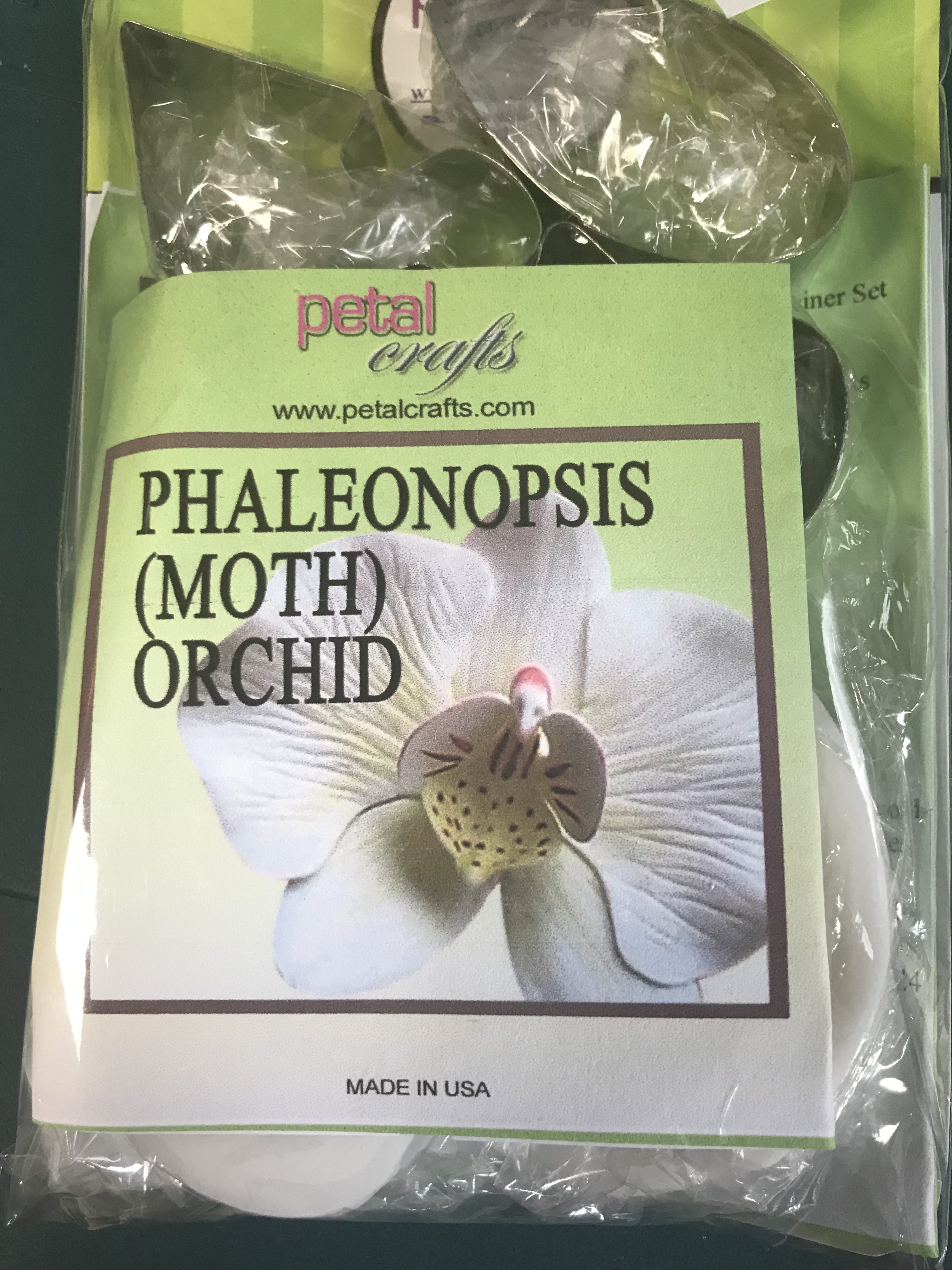 Petal Crafts Phaleonopsis Orchid Cutter Moth - Annettes Cake Supplies