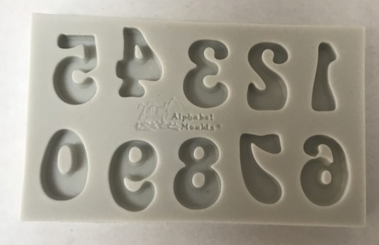 Silicone Number Set - Annettes Cake Supplies
