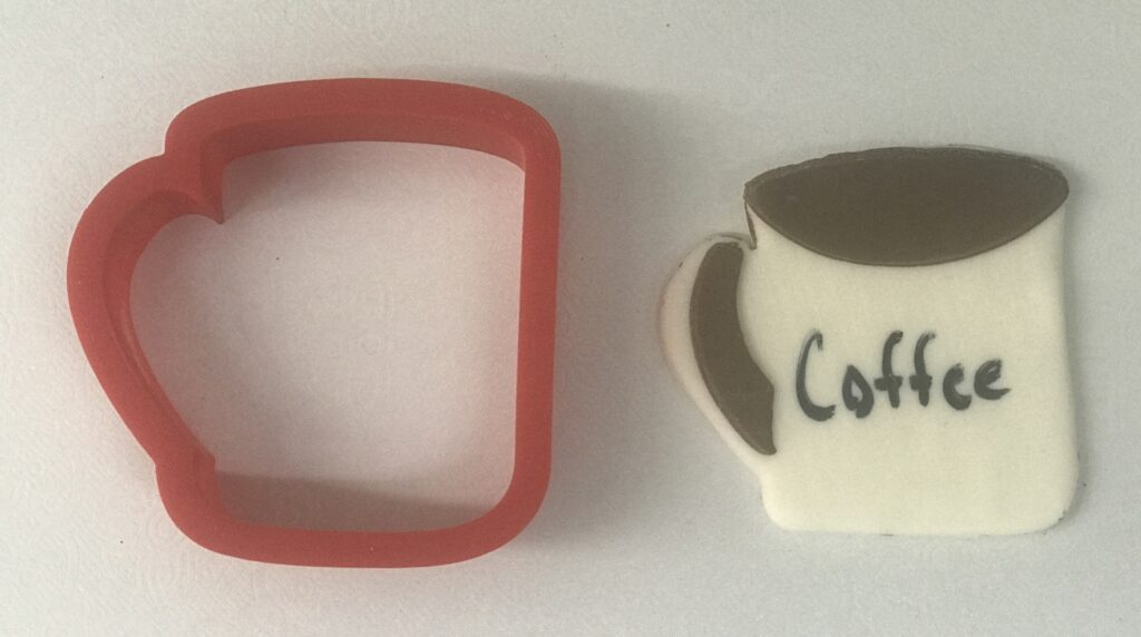 Coffee Cup Cookie Cutter - Annettes Cake Supplies