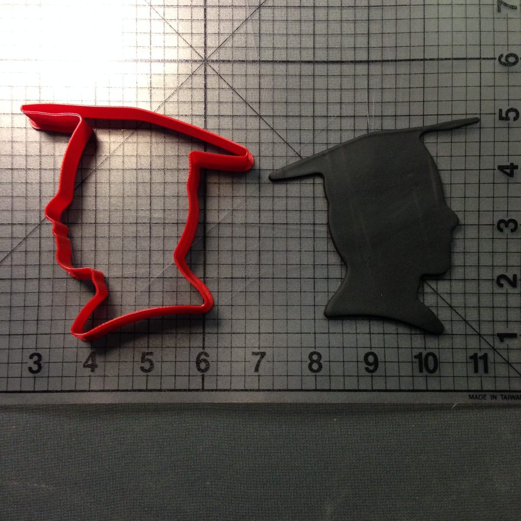 Graduation Boy Outline Various Sizes - Annettes Cake Supplies